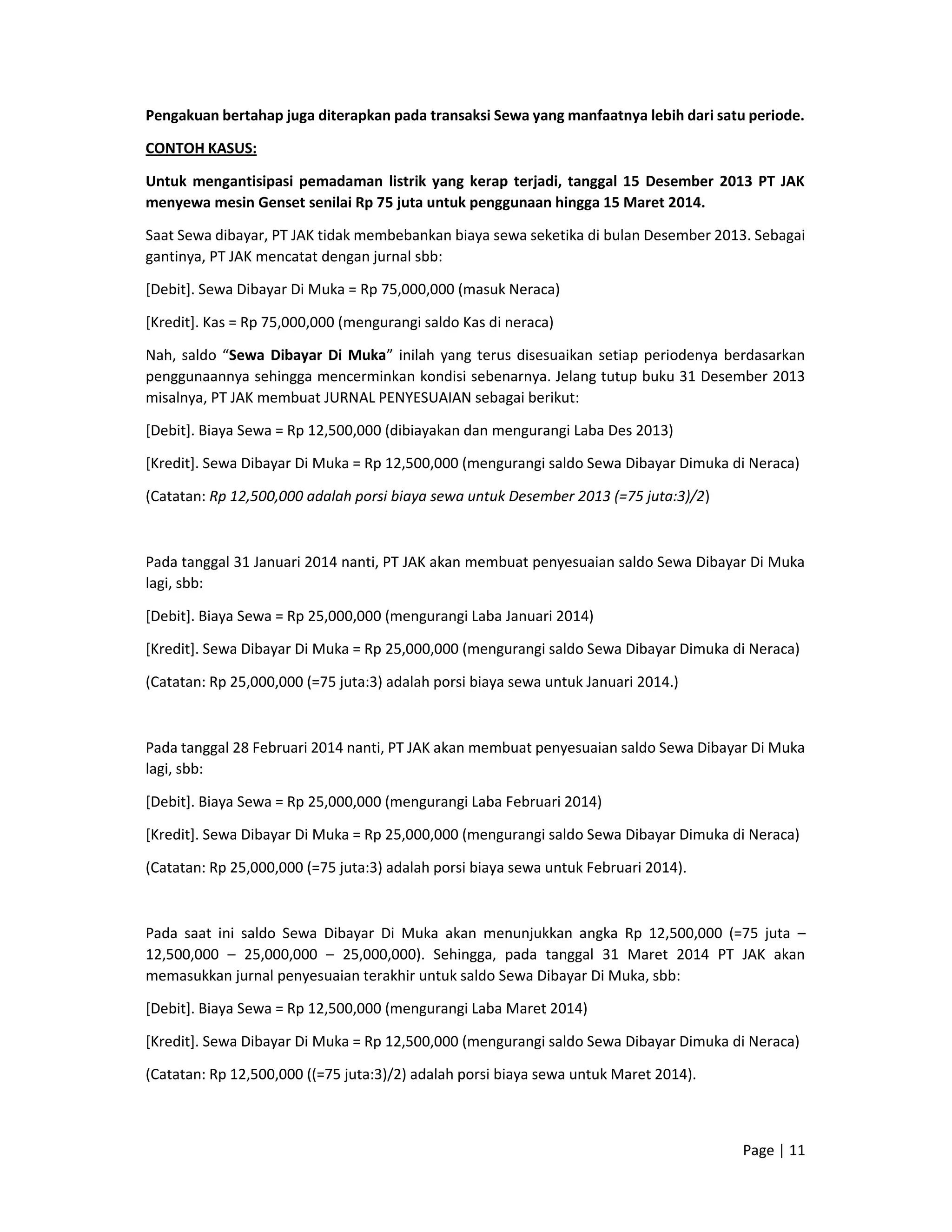 Perbedaan ADJUSTMENT, RE-CLASS & CORRECTION dalam jurnal entry | PDF