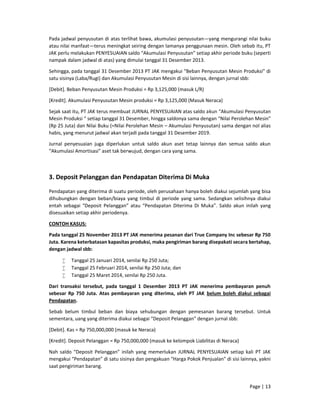 Perbedaan ADJUSTMENT, RE-CLASS & CORRECTION dalam jurnal entry | PDF