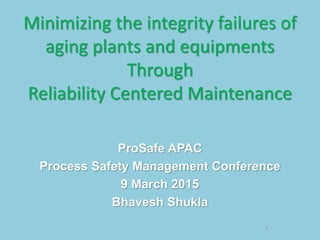 Apac 2015 minimizing integrity failure r02 | PPT