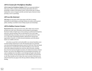 American Psychological Association Careers in Psychology | PDF