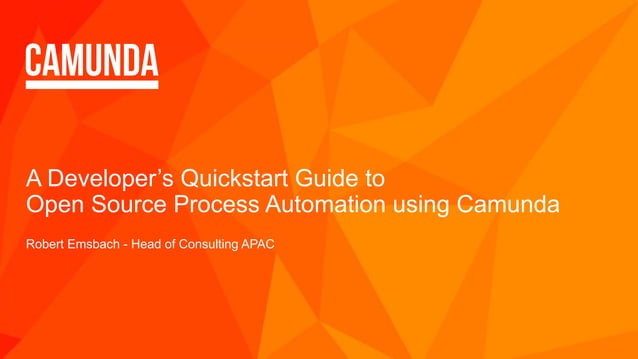 Webinar - A Developer's Quick Start Guide to Open Source Process ...