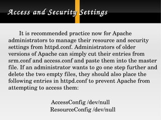 Apache | PPT
