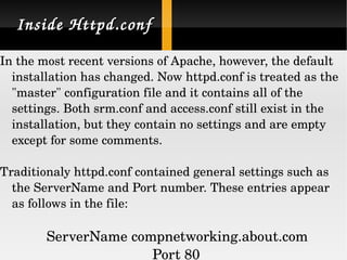 Apache | PPT