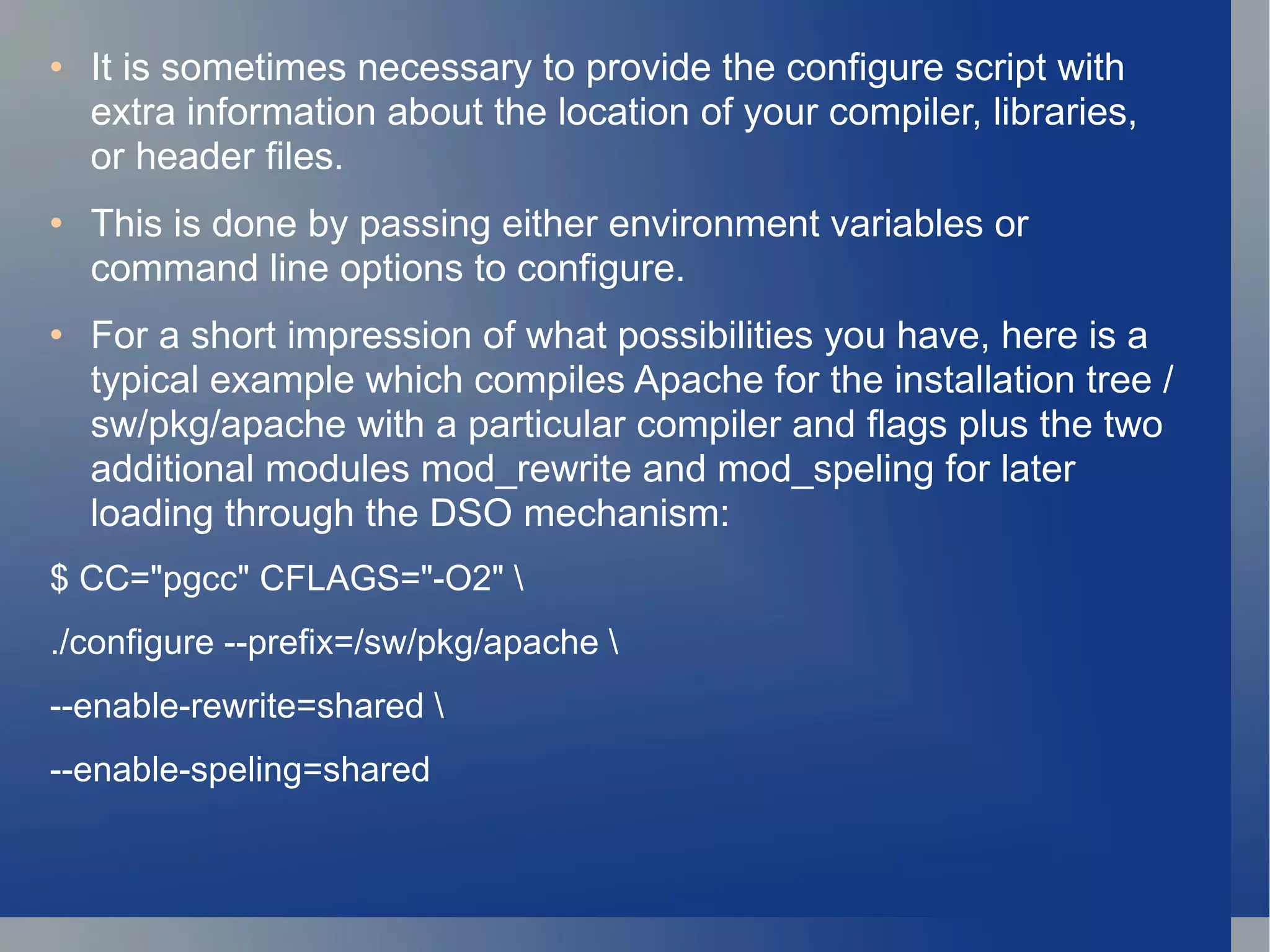 Apache | PPT | Computing | Technology & Computing