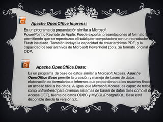 Apache open office | PPT