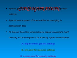 Apache | PPT | Internet | Computing