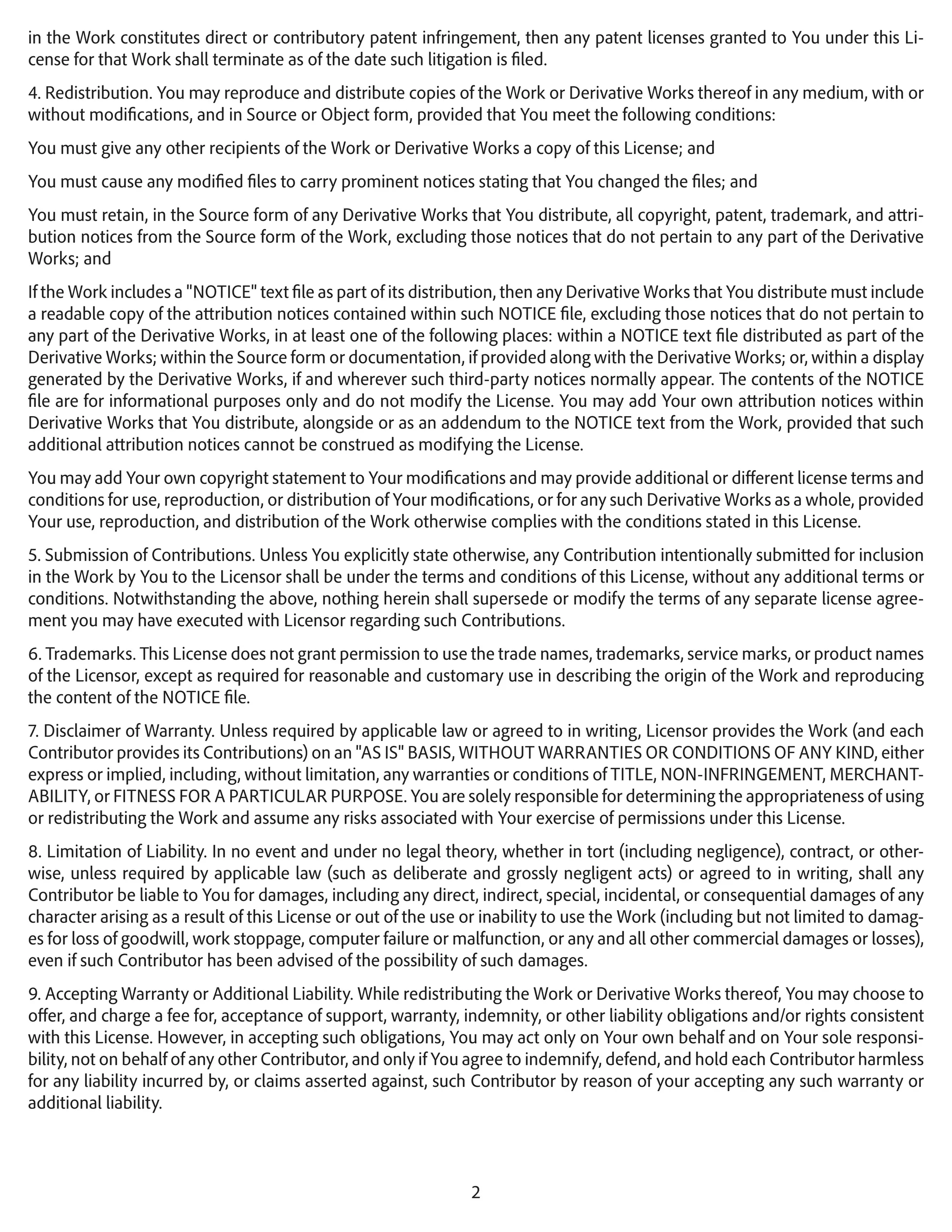 Apache 2.0-license | PDF | Desktop Publishing | Computer Software and ...