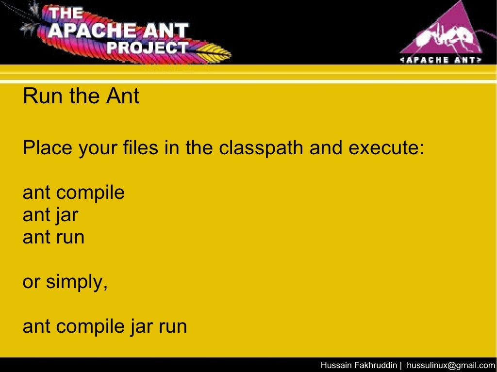 Apache ant vs apache maven - kerflow