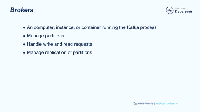 Apache Kafka 101 by Confluent Developer Friendly | PPT