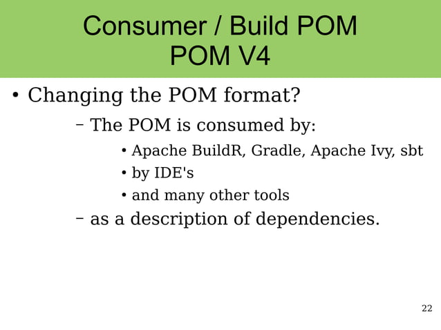 Current State of Apache Maven 4 Development | PDF