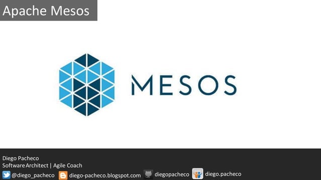 Apache mesos | PDF | Operating Systems | Computer Software and Applications