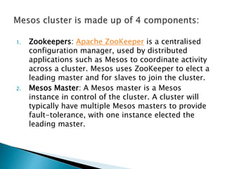 Apache mesos | PPT