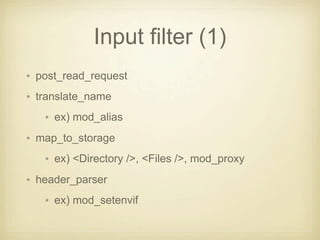 Apache mod authまわりとか | PPT