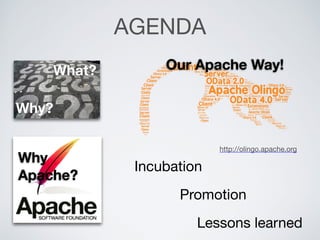 Apache Olingo - from Incubation to a real Olingo (Apache TLP) | PDF ...