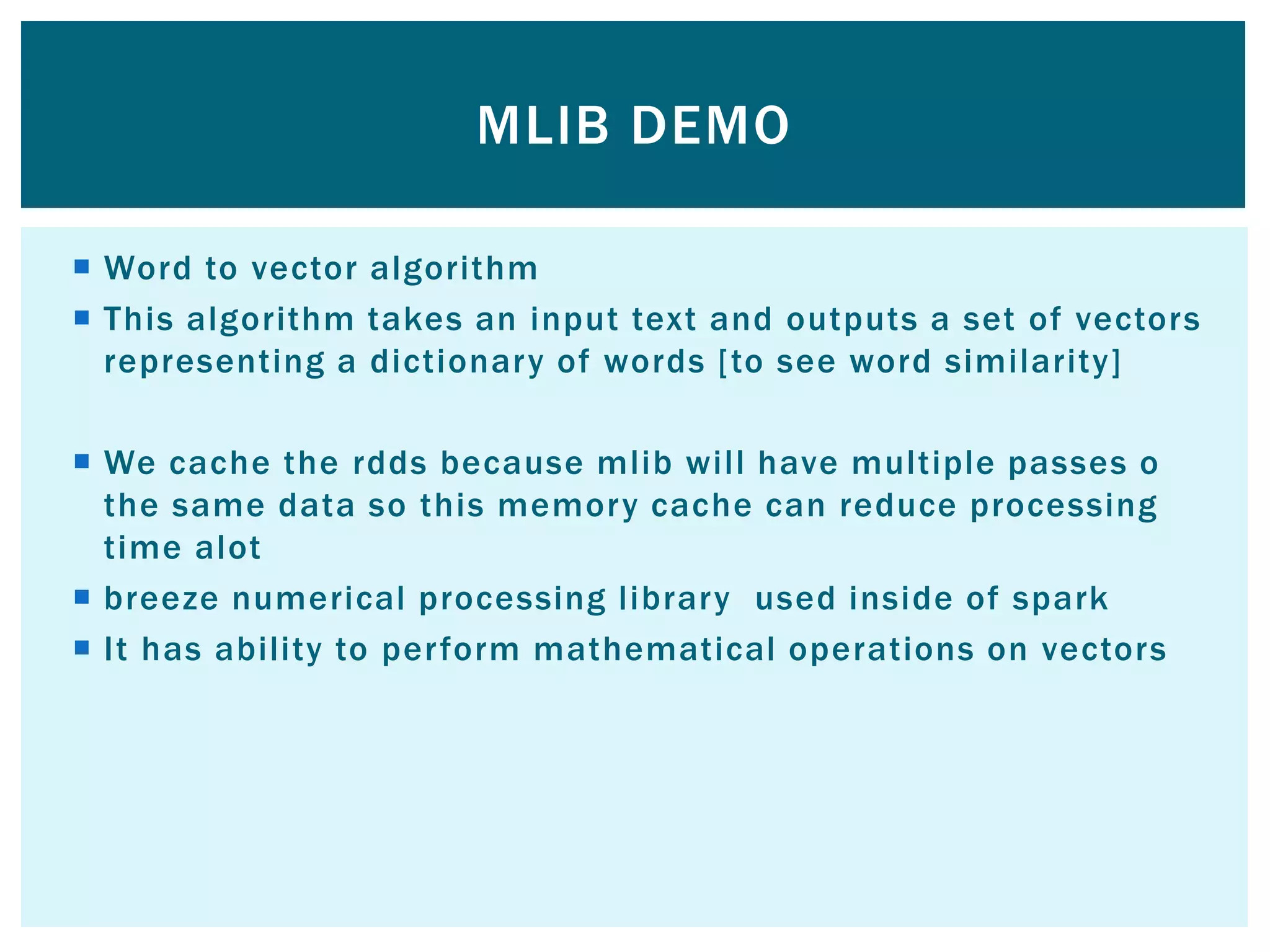 Apache spark - Architecture , Overview & libraries | PPT Apache spark - Architecture , Overview & libraries | PPT