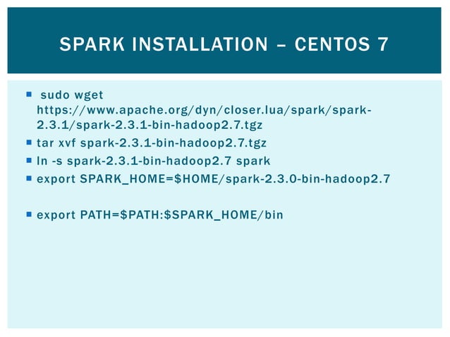 Apache spark - Architecture , Overview & libraries | PPT Apache spark - Architecture , Overview & libraries | PPT
