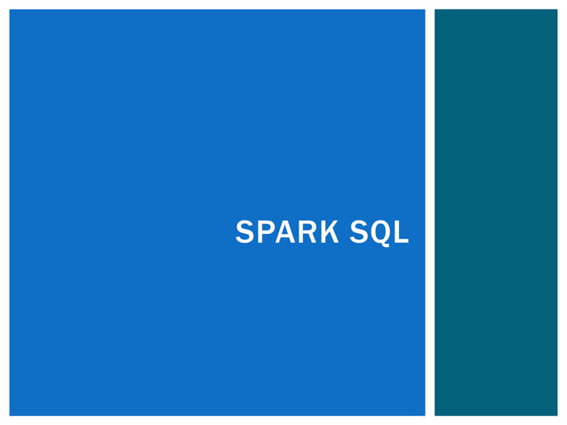 Apache spark - Architecture , Overview & libraries | PPT
