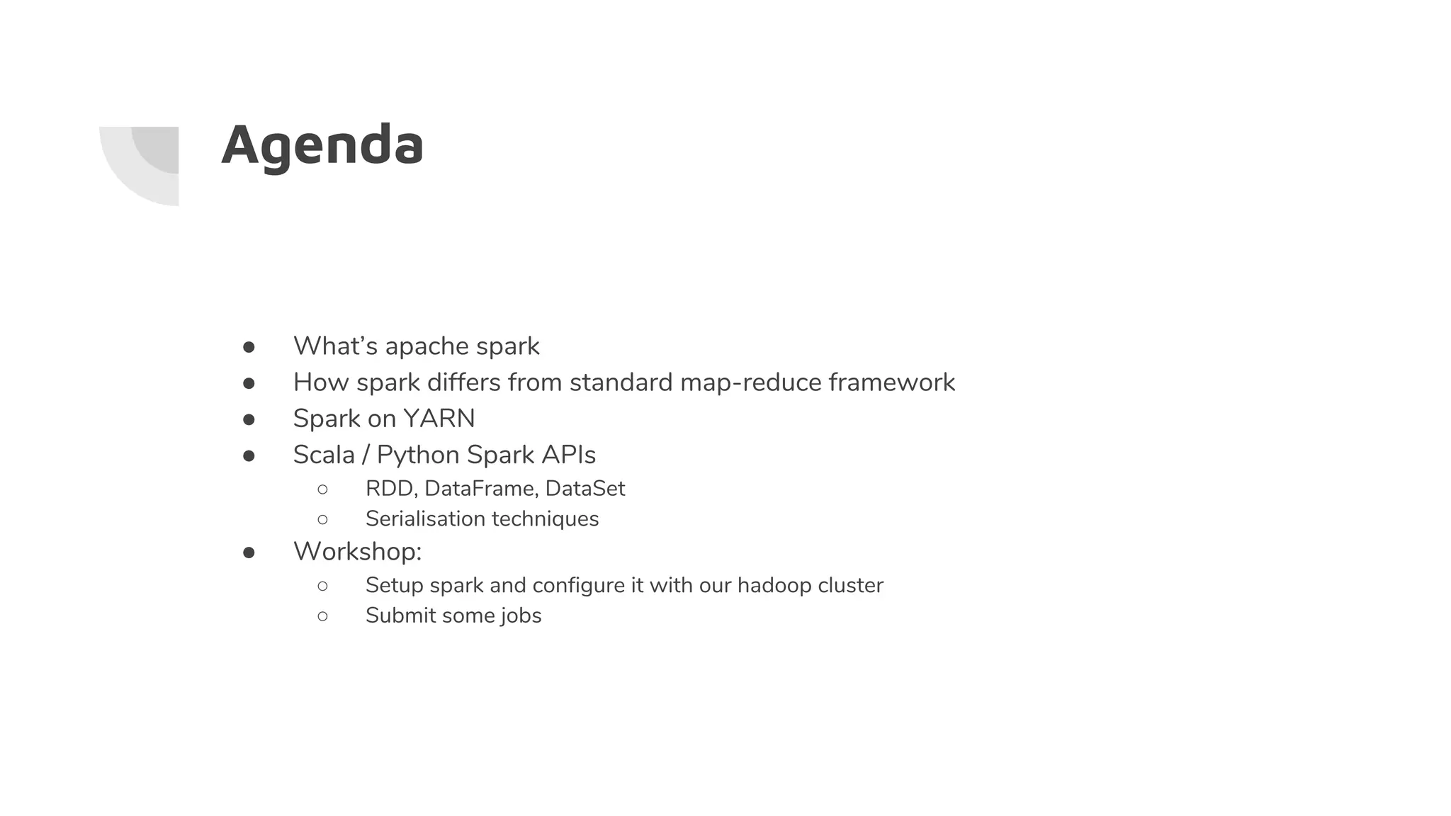 Apache spark on Hadoop Yarn Resource Manager | PPT