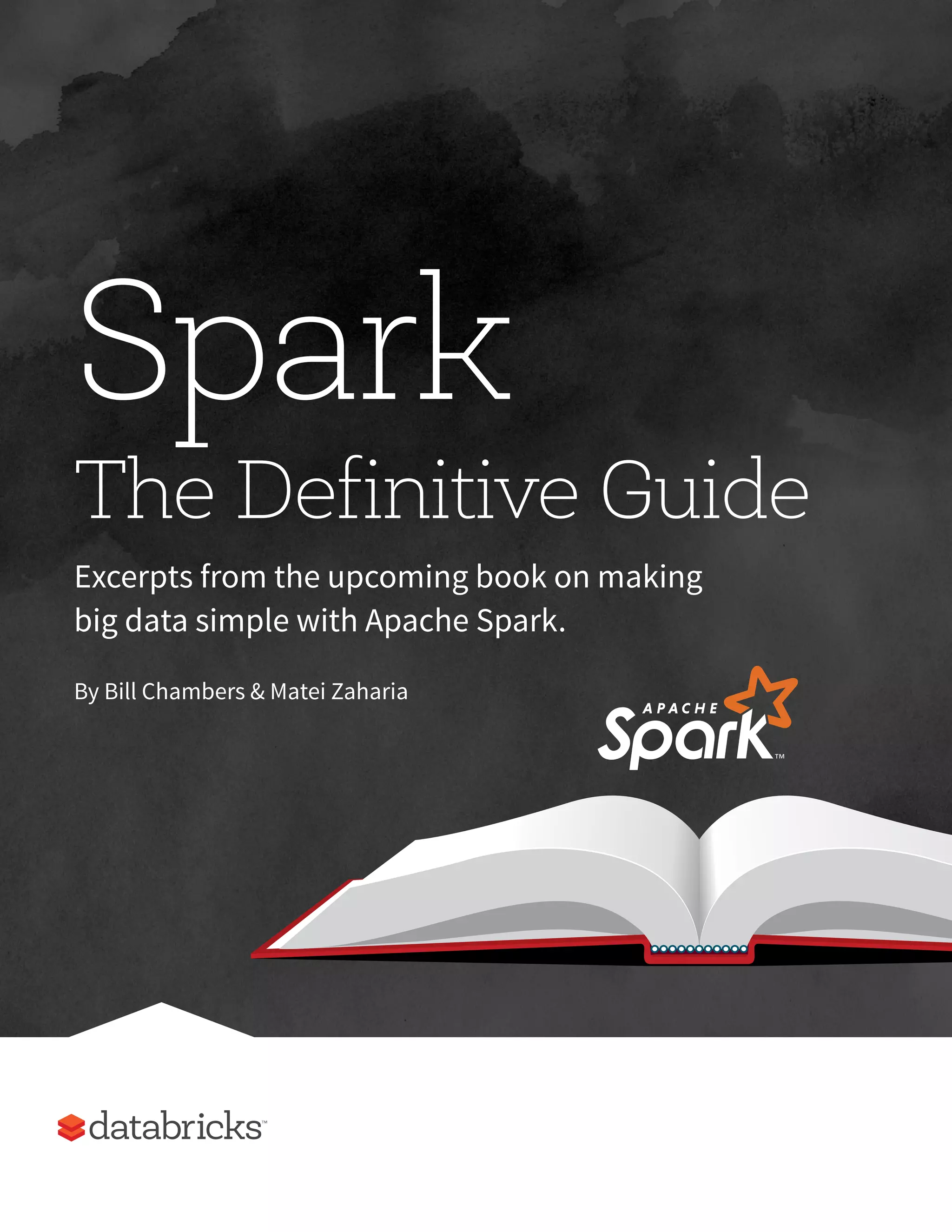 Apache Spark The Definitive Guide Excerpts R1 Pdf 1250