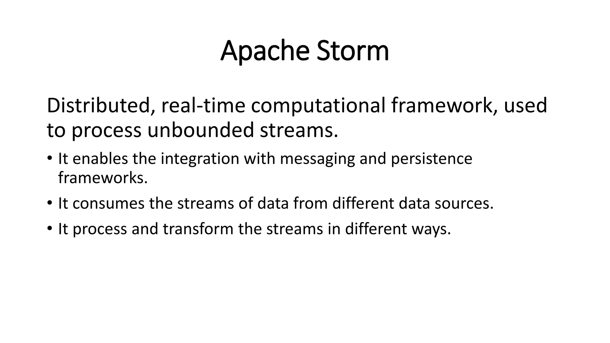 Apache storm | PPT