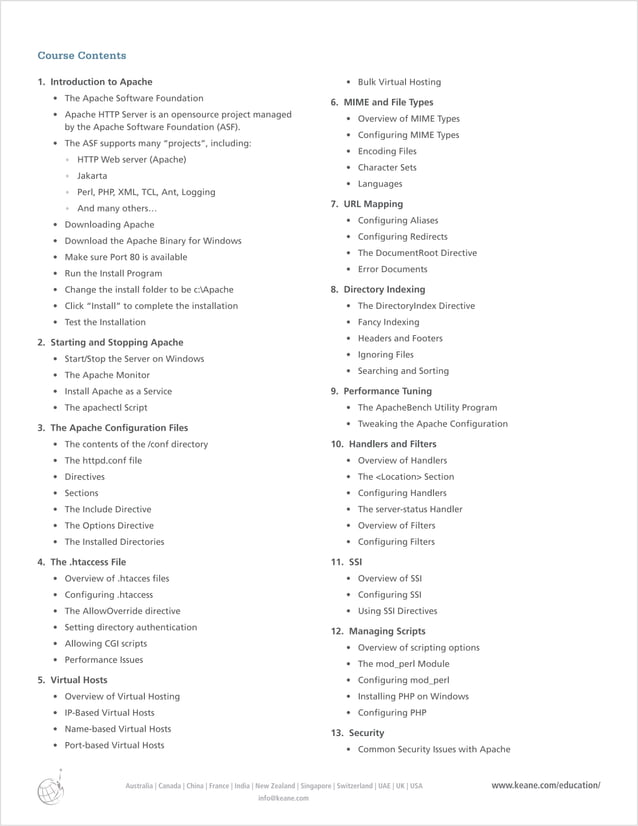 Apache Web Server Administration Pdf