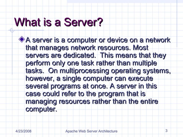 Apache web-server-architecture | PPT