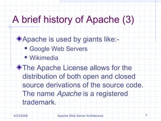 Apache web-server-architecture | PPT