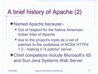 Apache web-server-architecture | PPT