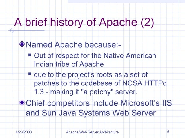 Apache web-server-architecture
