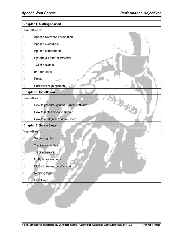 Apache Web Server Performance Objectives | PDF