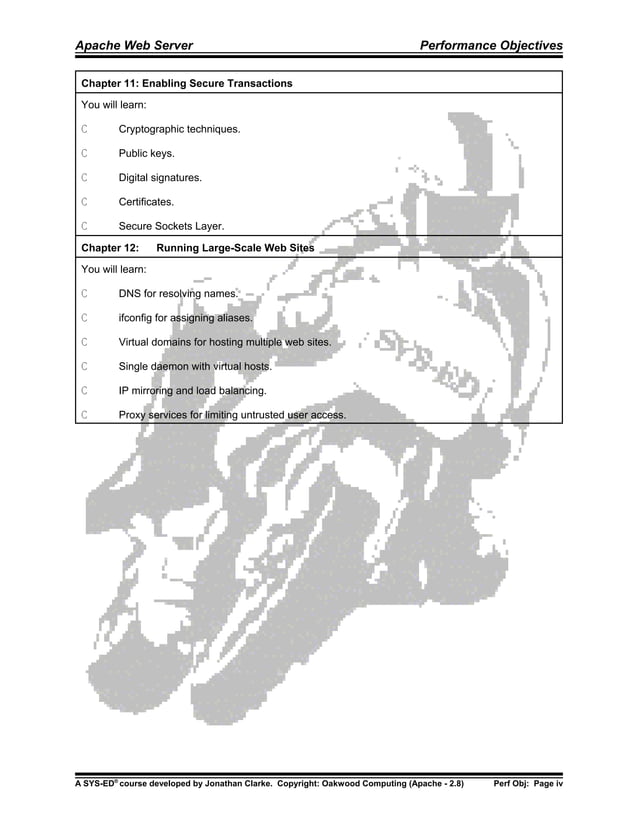 Apache Web Server Performance Objectives | PDF | Web Development | Internet