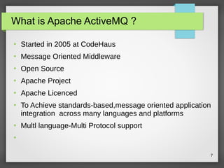 Apache ActiveMQ | PDF