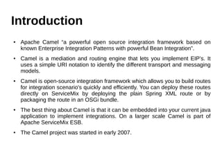 Apache ActiveMQ and Apache Camel | PPT