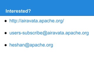 Apache Airavata Cloud Integration | PDF