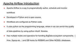 Apache airflow | PDF | Databases | Computer Software and Applications
