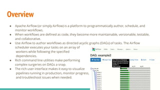 Apache airflow | PPTX