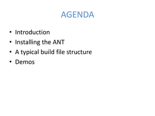 Apache ant | PPT