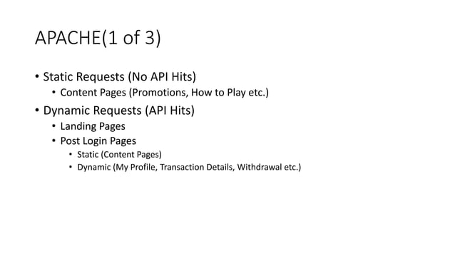 Apache architecture | PPTX