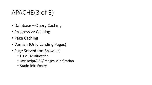 Apache architecture | PPTX
