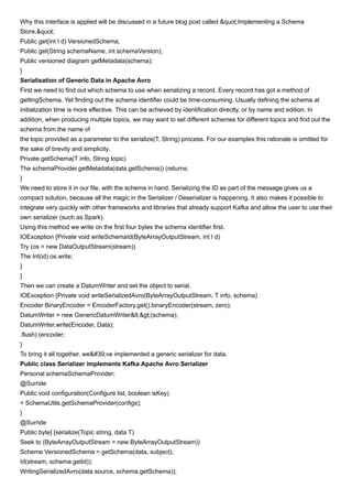 Apache avro data serialization framework | PDF