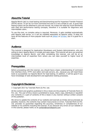 Apache bench tutorial | PDF
