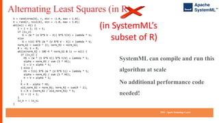 SystemML - Declarative Machine Learning | PPT