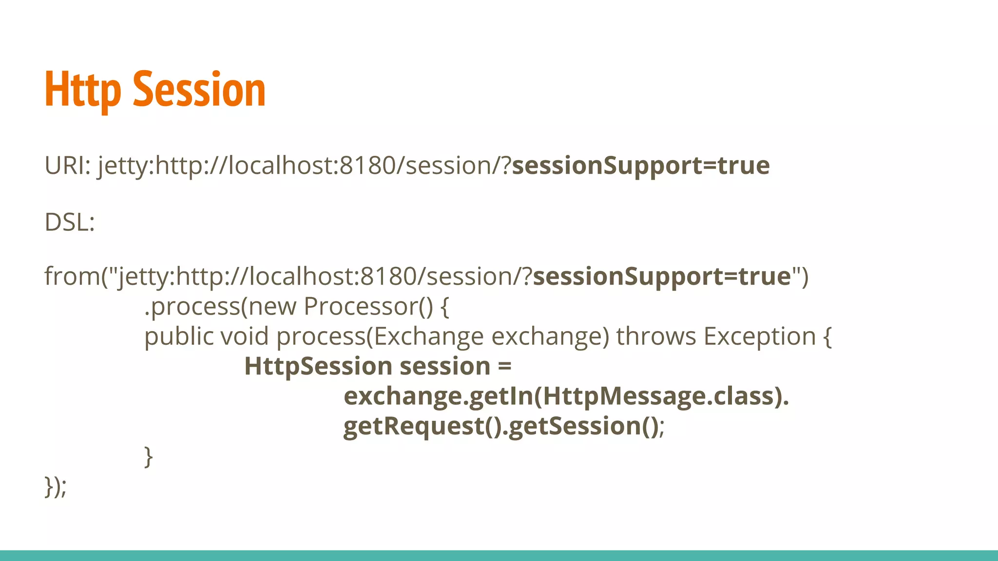 Apache Camel: Jetty Component With Example | PPT