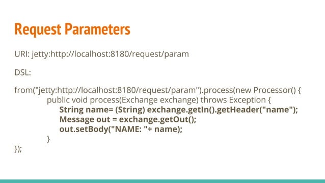 Apache Camel: Jetty Component With Example | PPT | Free Download