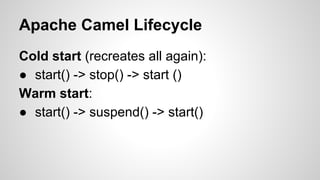 Apache Camel Lifecycle | PDF | Technology & Computing
