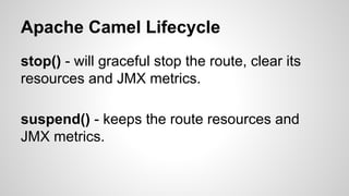 Apache Camel Lifecycle | PDF | Technology & Computing