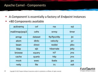 Apache camel overview dec 2011 | PPTX