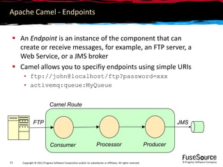 Apache camel overview dec 2011 | PPTX