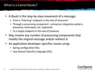 Apache camel overview dec 2011 | PPTX