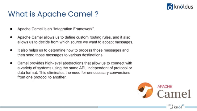 Apache Camel with Spring boot | PPT